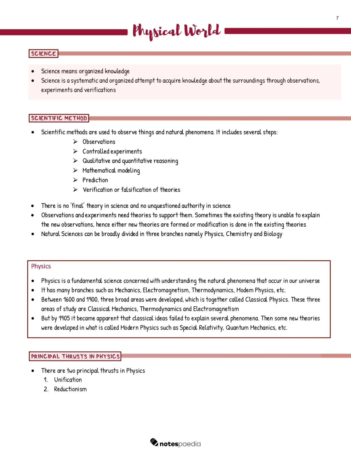 Physics Class Xi Neet Ug Notes 7416